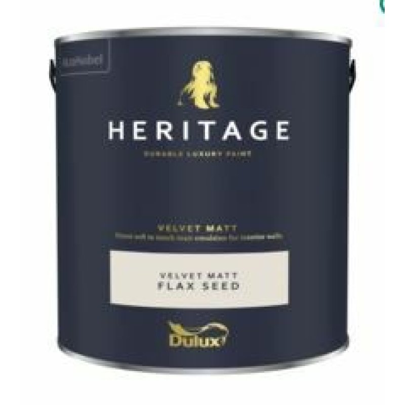 DULUX HERITAGE MATT FLAX SEED 2.5 LTR | Haven Home Centre