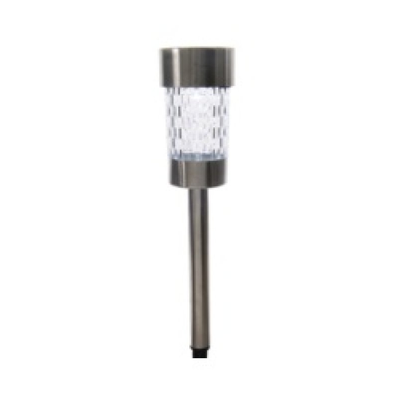 Lumineo LED Solar Stainless Steel Garden Light Cool White | Haven Home ...