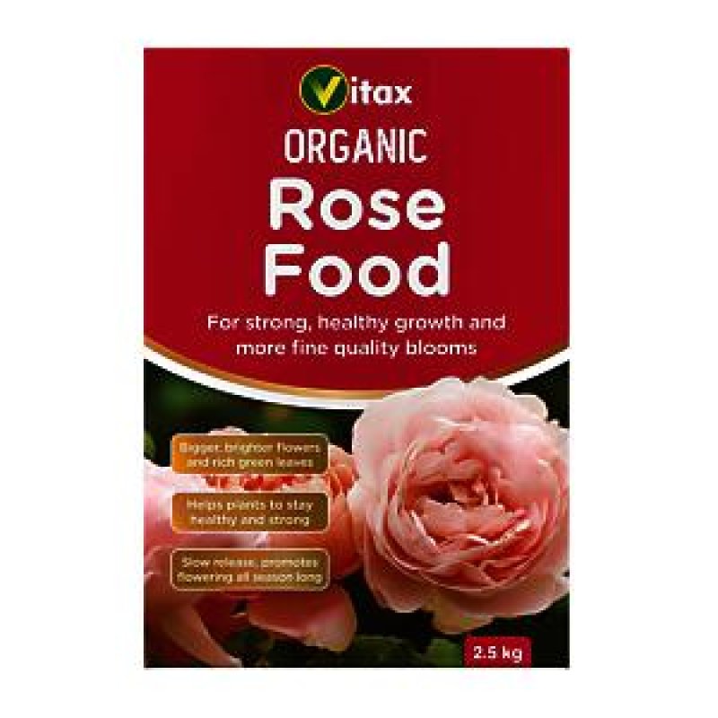 Vitax Organic Rose Food 2.5kg | Haven Home Centre