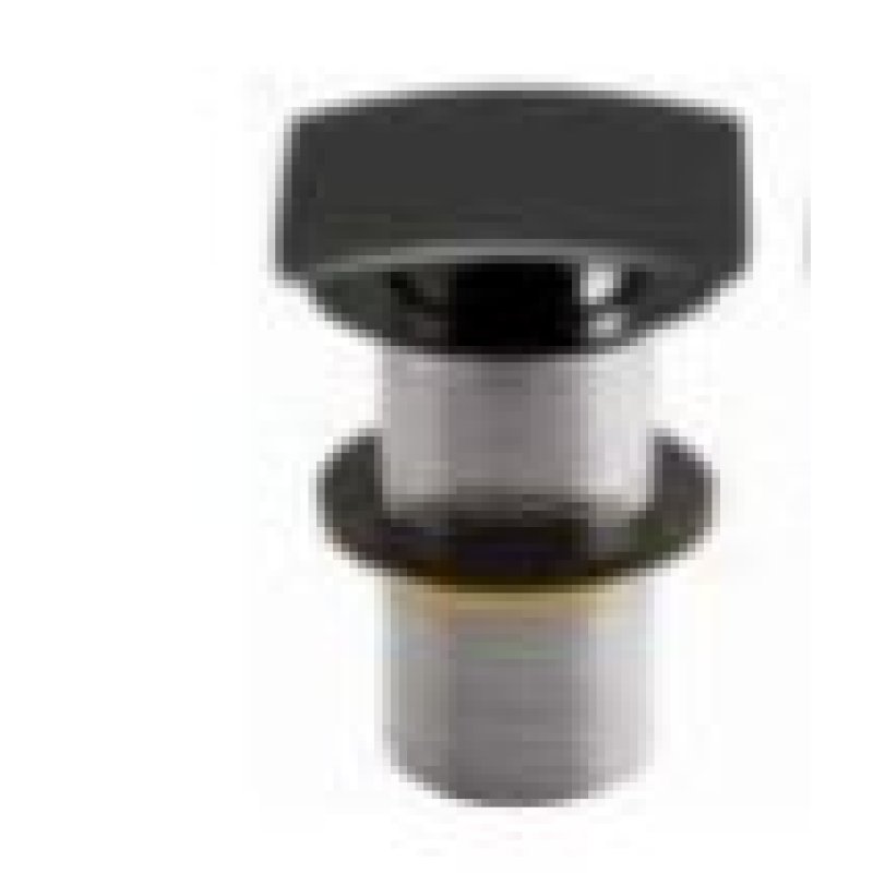 MURO BLACK UNSLOTTED SQUARE BASIN WASTE * | Haven Home Centre