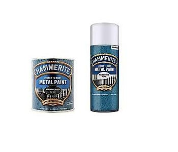 HAMMERITE Metal Paint HAMMERED 250ML SILVER GREY s309385 | Haven Home ...
